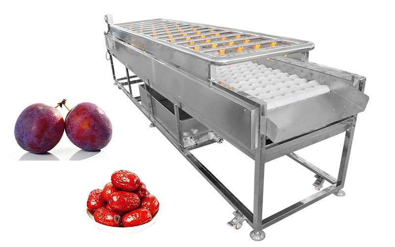 MNS-MG3000 Apple Orange Brush Roller Washing Machine - Zhengzhou ...