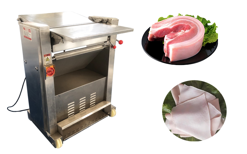 MNS-QP500 Pork Skin Remover Machine - Zhengzhou Menasen Machinery Co.,Ltd