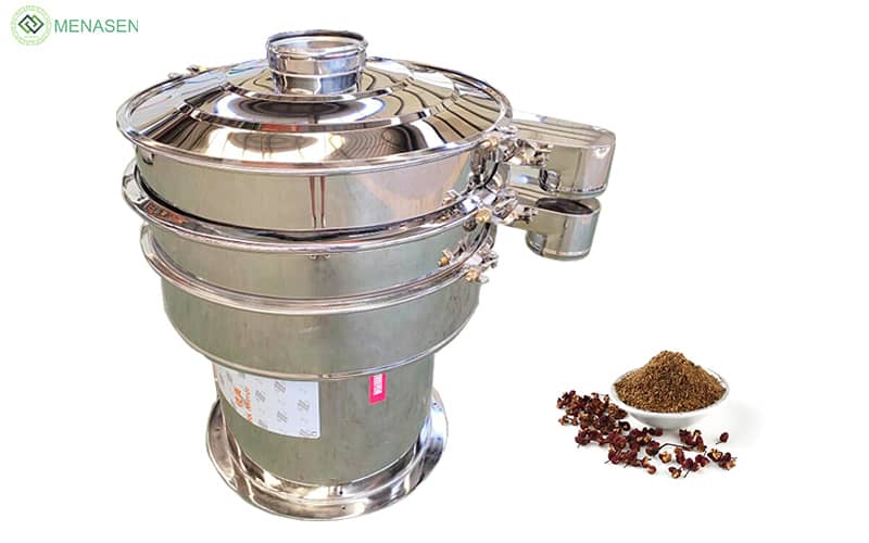 Automatic Millet Spice Powder Vibrating Sieve - Zhengzhou Menasen ...
